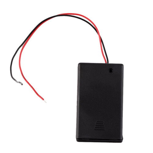 Battery Cover Box Plastic Holder with ON/OFF Switch for 3 x AAA ...