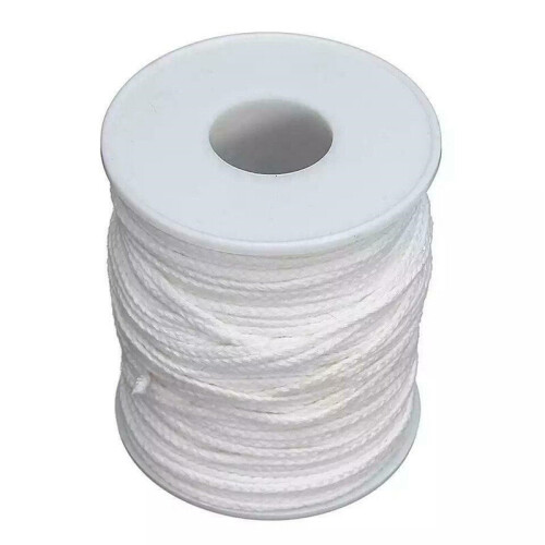Candle Waxed Thread 61 Meters Candle Wick Roll Cotton Thread DIY ...