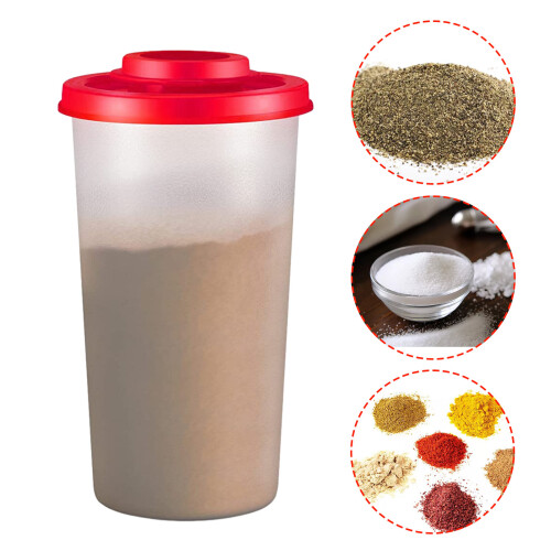 Salt Dispenser Cute Salt And Pepper With Pour Holes Cover Lid Farmhouse ...