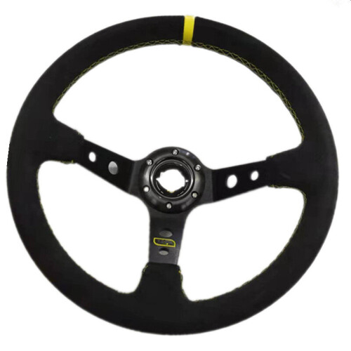 Spsld Refitting Racing 14 Inch 350mm Deep Concave Drift Steering Wheel ...