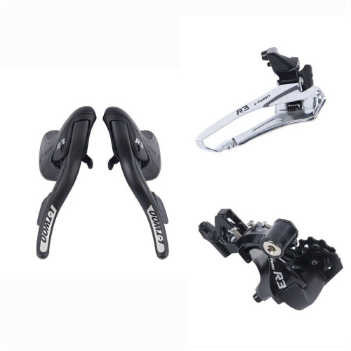 LTWOO R3 Road Bicycle 2x8-speed Groupset EIEIO Dual Control Lever Front/Rear Derailleur For ...