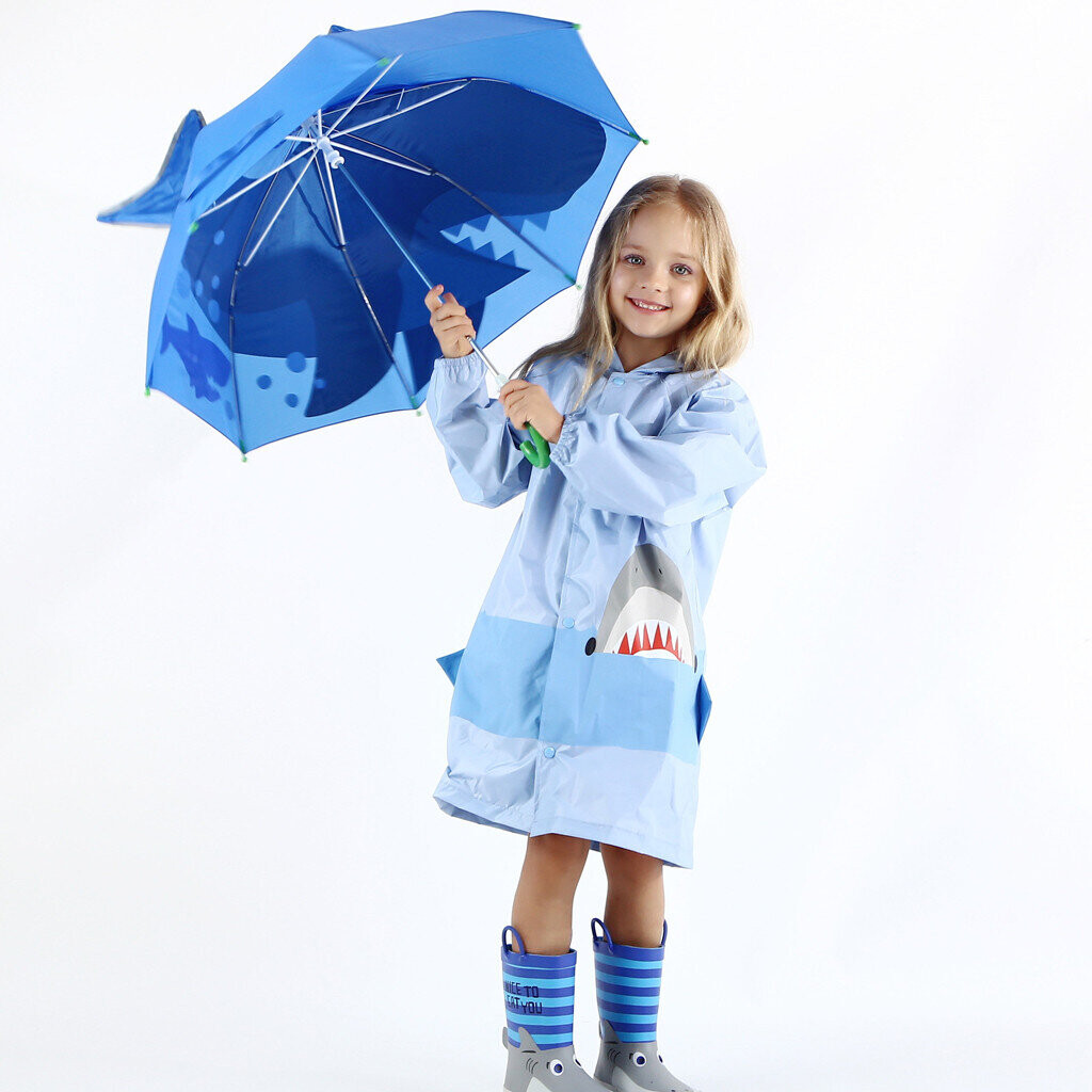 Baby Cartoon Parasol Umbrella Funny Baby Cover Parasol For Sun Rain ...