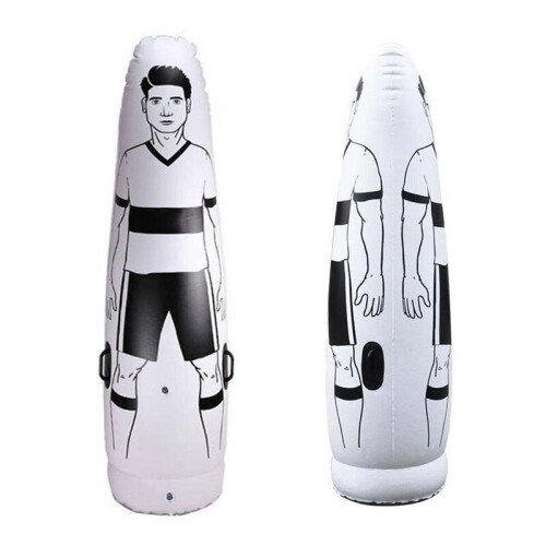 Adult Children Inflatable Dummy Football Player Model Free Kick Guard ...