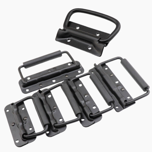 Black Spring Handle Folding Handle Tool Box Movable Ring Furniture ...