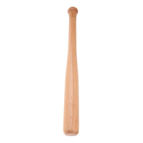 Natural Wooden Baseball Bat 54cm/21inch Family Safety Exercise Training ...