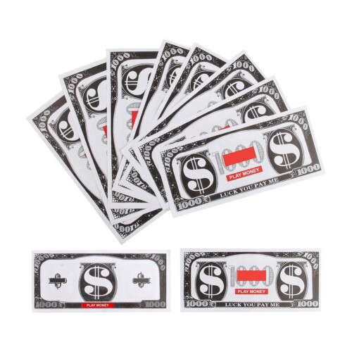 Prop Money Realistic Double Sided Movie Prop Fake Money Fake Money That ...