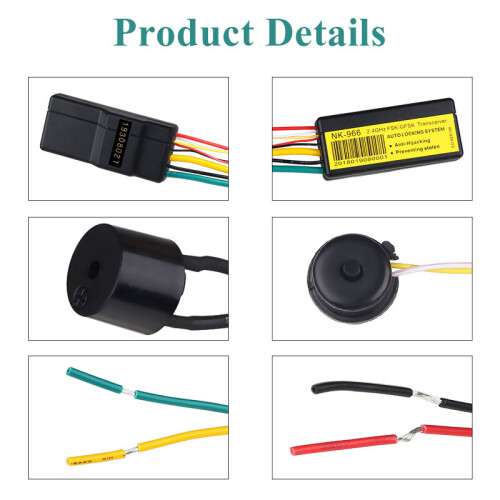 2.4G Car Intelligent System Wireless Engine Lock Car Immobilizer System ...