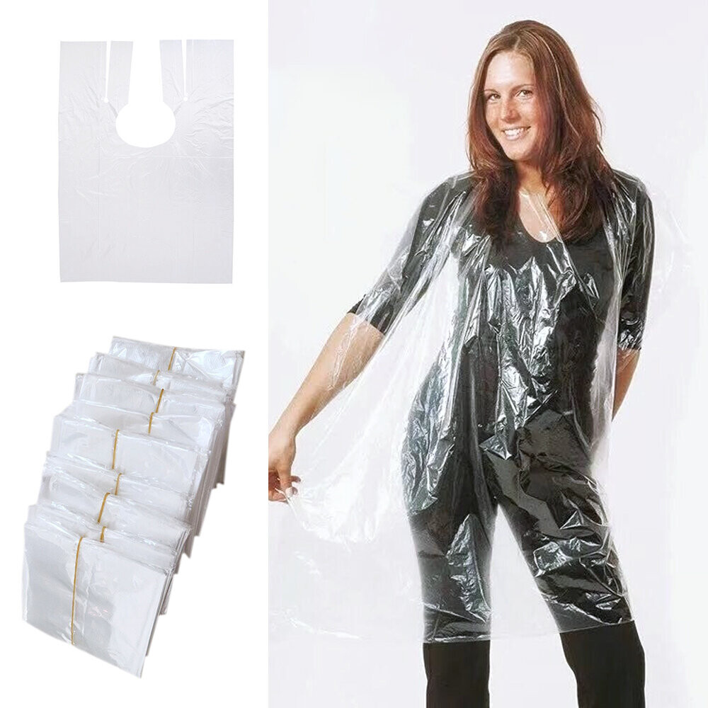 50/100pcs Disposable Cape Salon Hairdressing Cloth Hair Cutting ...