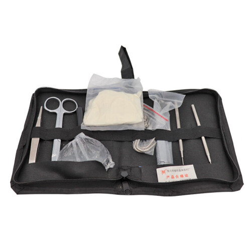 10Pcs Veterinary animals dissection tools Kit stainless steel ...