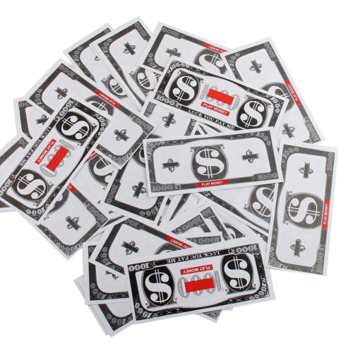Play Money Set Fake Money That Looks Real Double Side Printed Realistic ...