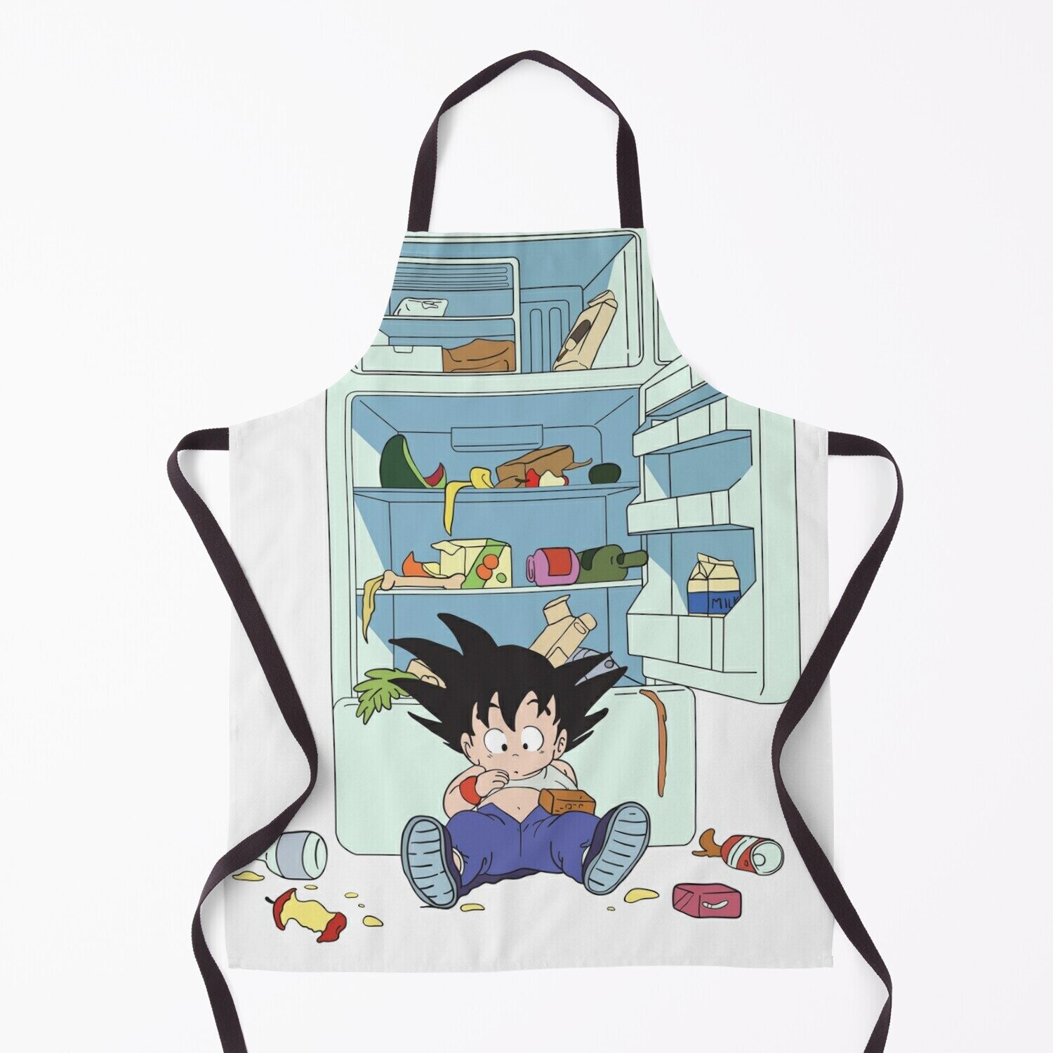 Goku attack the fridge - Dragon Ball Grill Aprons for Kitchen BBQ Chef ...