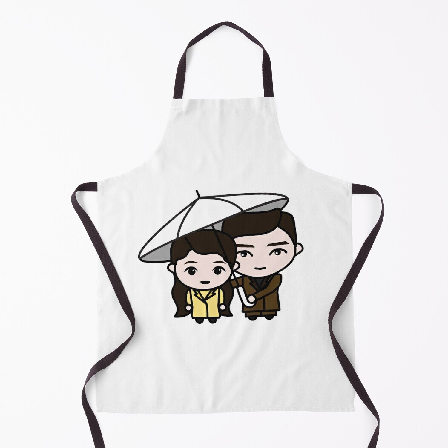 [CRASH LANDING ON YOU] Ri Jeong Hyeok Yoon Se Ri Umbrella Scene Chibi ...