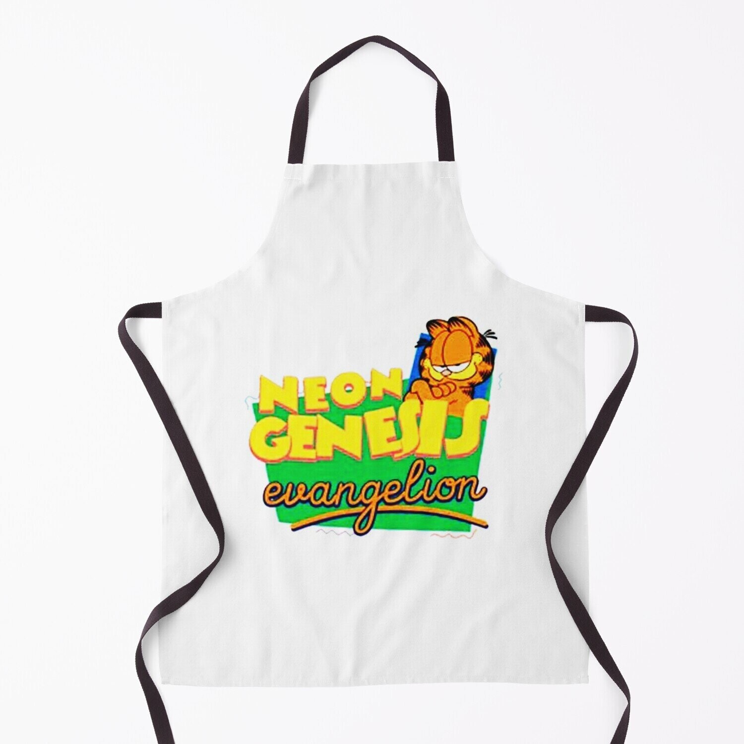 Neon Genesis Evangelion Garfield Grill Aprons for Kitchen BBQ Chef on OnBuy