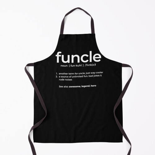 Funny Uncle - Fun Uncle - Funcle Grill Aprons for Kitchen BBQ Chef on OnBuy