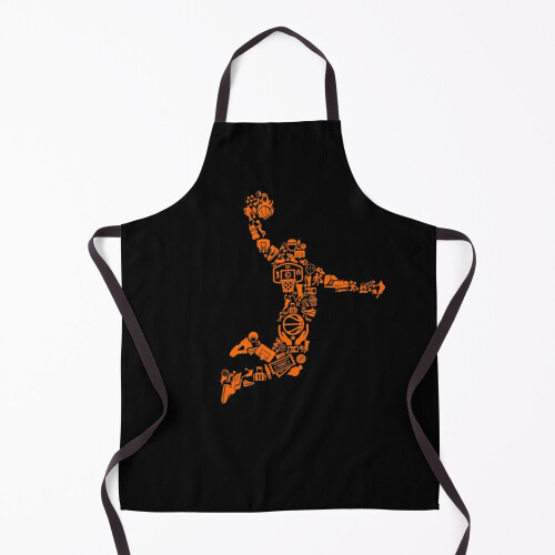 Basketball Player Pattern Grill Aprons for Kitchen BBQ Chef on OnBuy