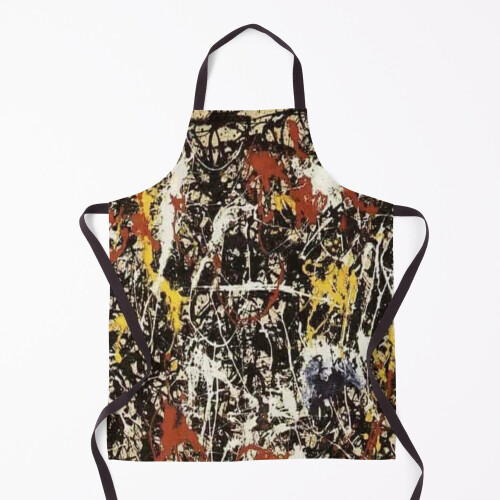 Jackson Pollock art Grill Aprons for Kitchen BBQ Chef on OnBuy