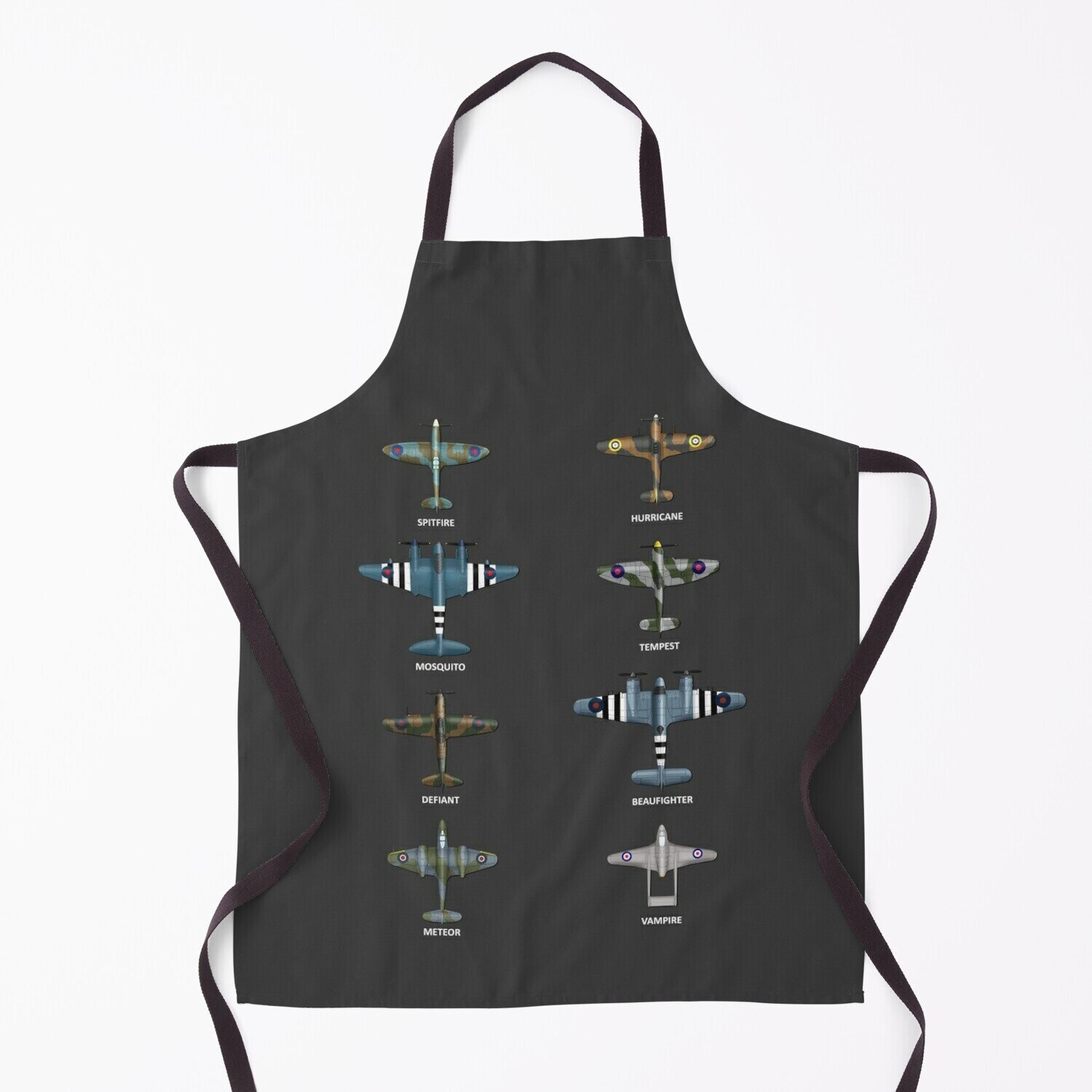 WW2 Fighter Aircraft of the RAF Grill Aprons for Kitchen BBQ Chef on OnBuy