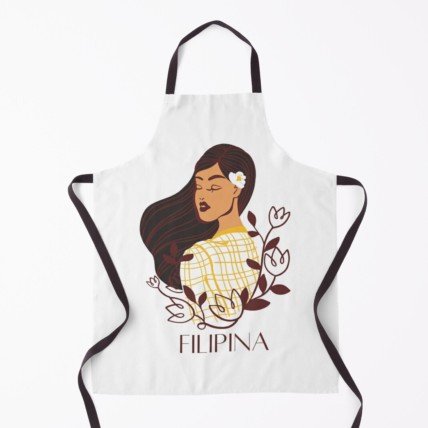 Lovely Filipina Pinay Filipiniana Filipino with Sampaguita Flower Grill ...