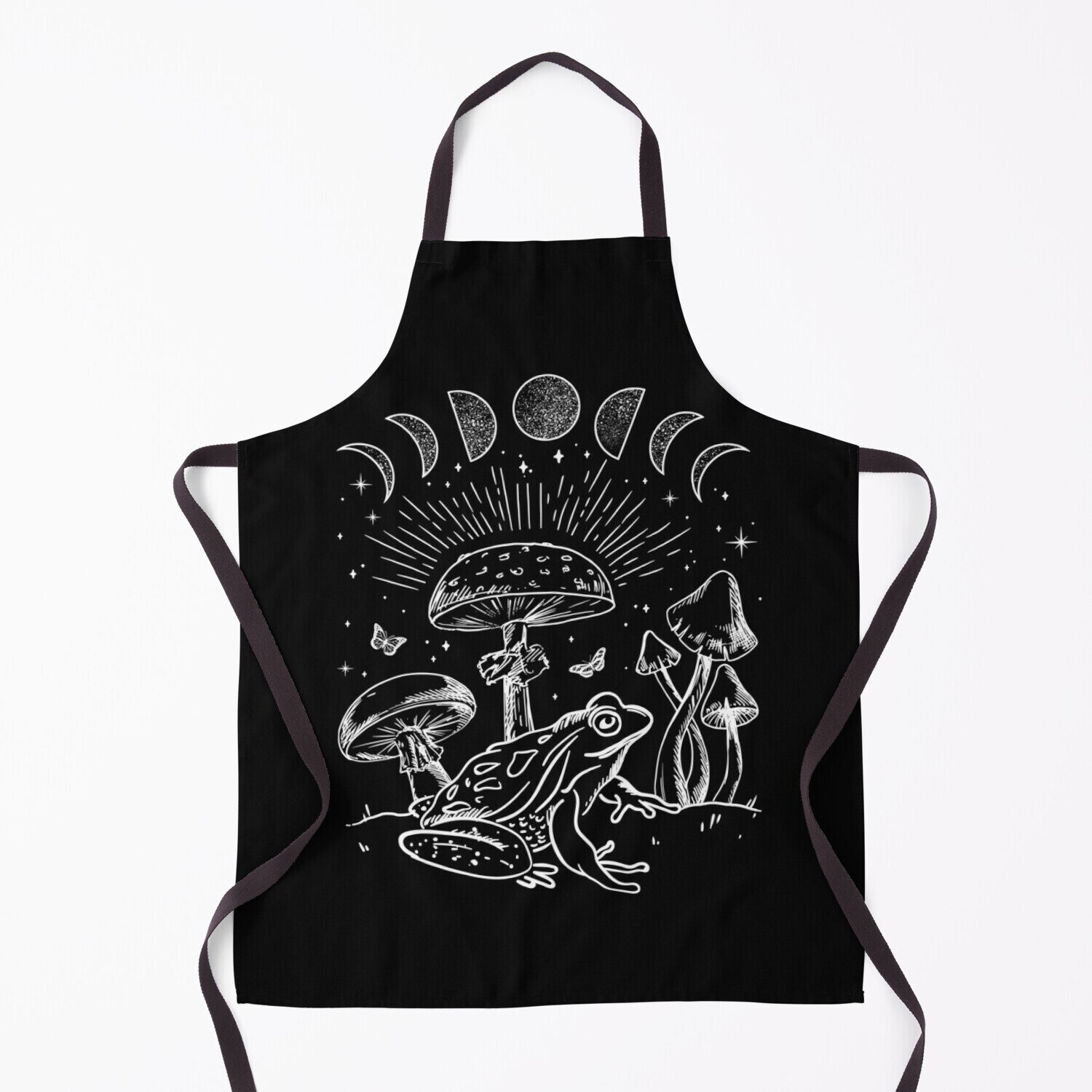 Frog Under Mushroom Dark Academia Cottagecore Aesthetic Goth Mystical ...