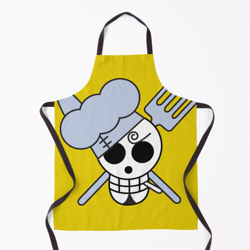 One Piece Anime YonKo Pirate King manga flag Grill Aprons for Kitchen ...