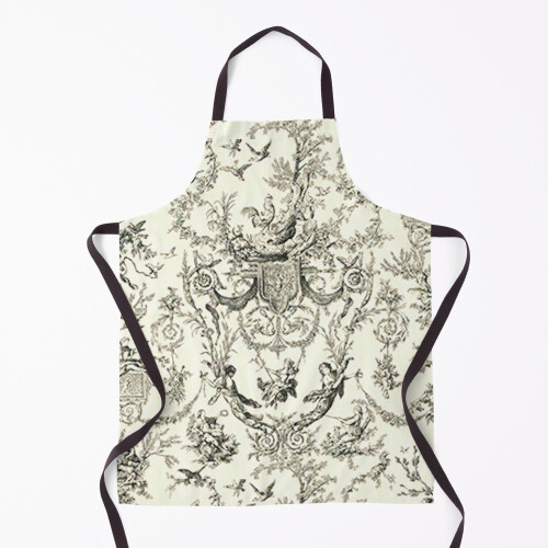 Heavenly French Toile Grill Aprons for Kitchen BBQ Chef on OnBuy