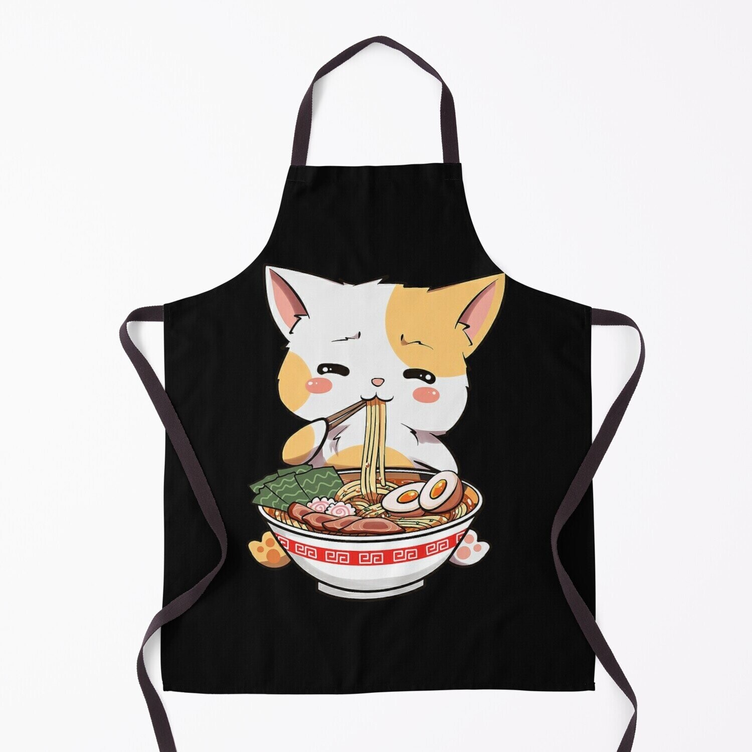 Kawaii Neko Ramen Cute Ramen Cat Japanese Noodle Funny Anime Grill ...