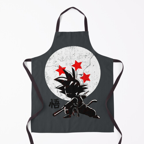 Little Goku Martial Art - Dragon Ball Grill Aprons for Kitchen BBQ Chef ...