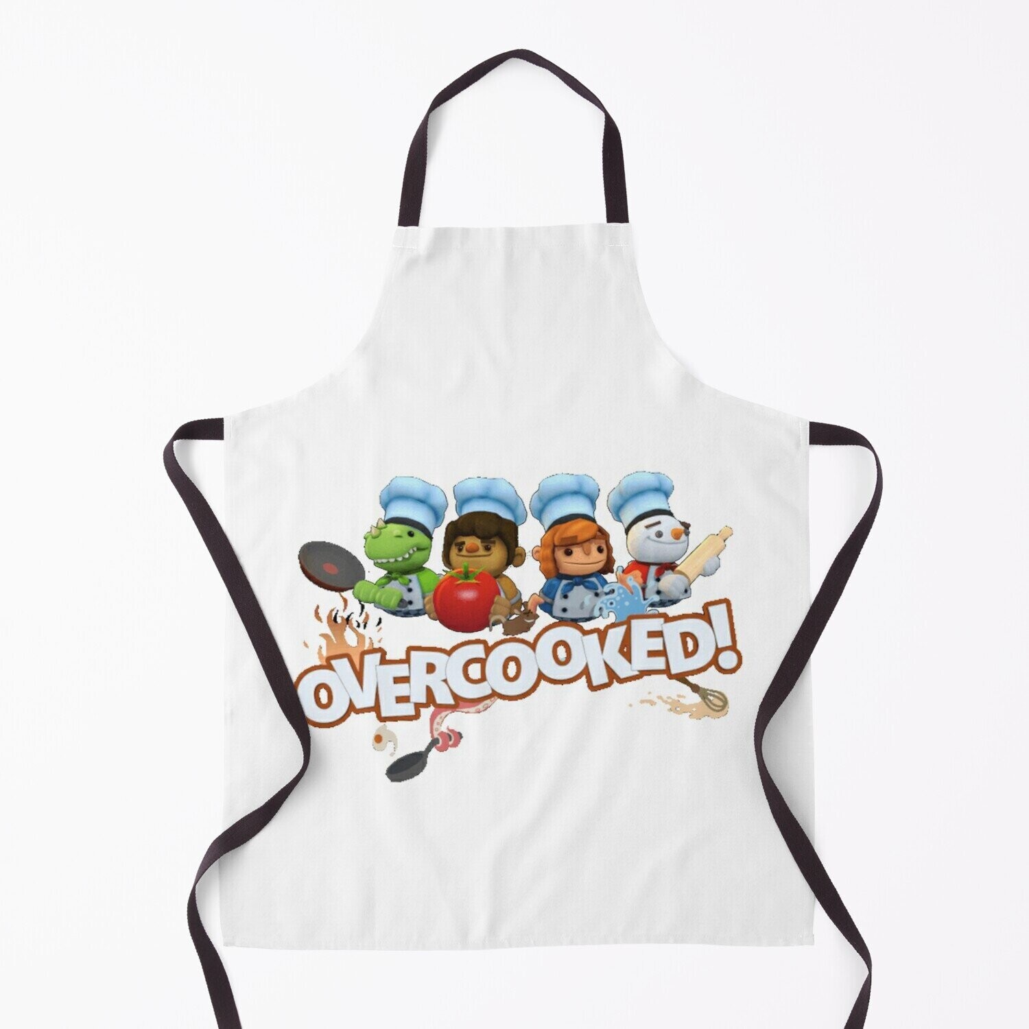 Overcooked Logo video game Grill Aprons for Kitchen BBQ Chef on OnBuy