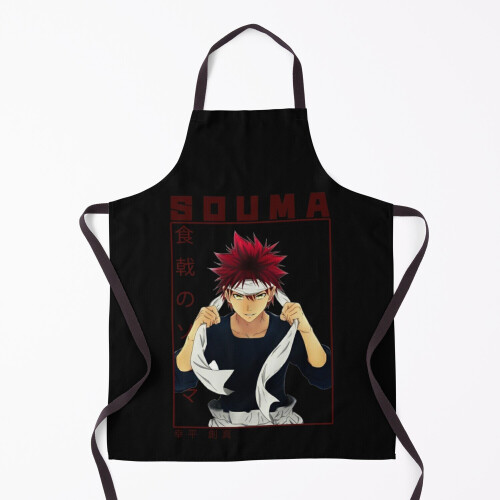 Souma Yukihira - Food Wars! Grill Aprons for Kitchen BBQ Chef on OnBuy
