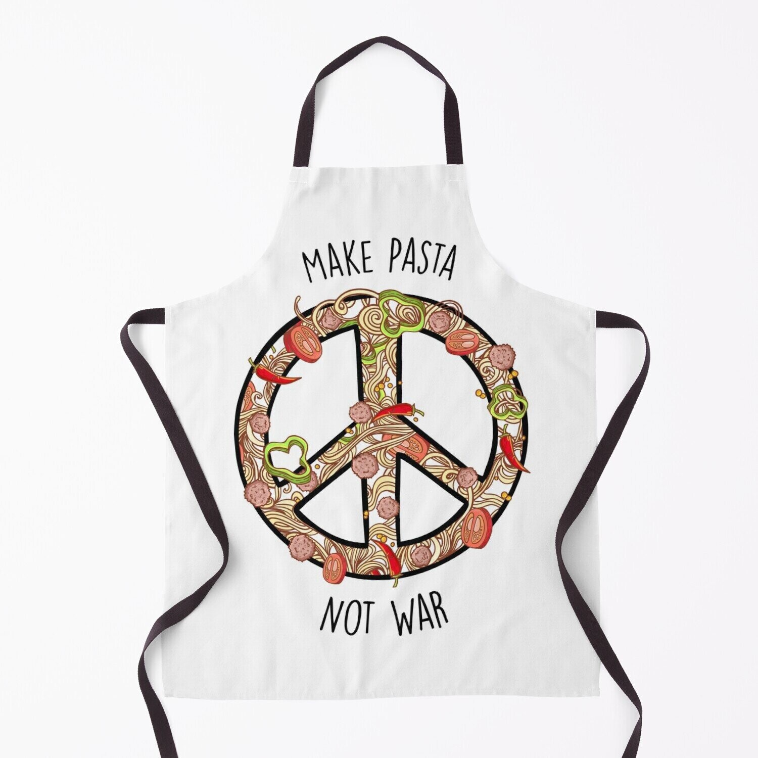 Make Pasta Not War Grill Aprons for Kitchen BBQ Chef on OnBuy