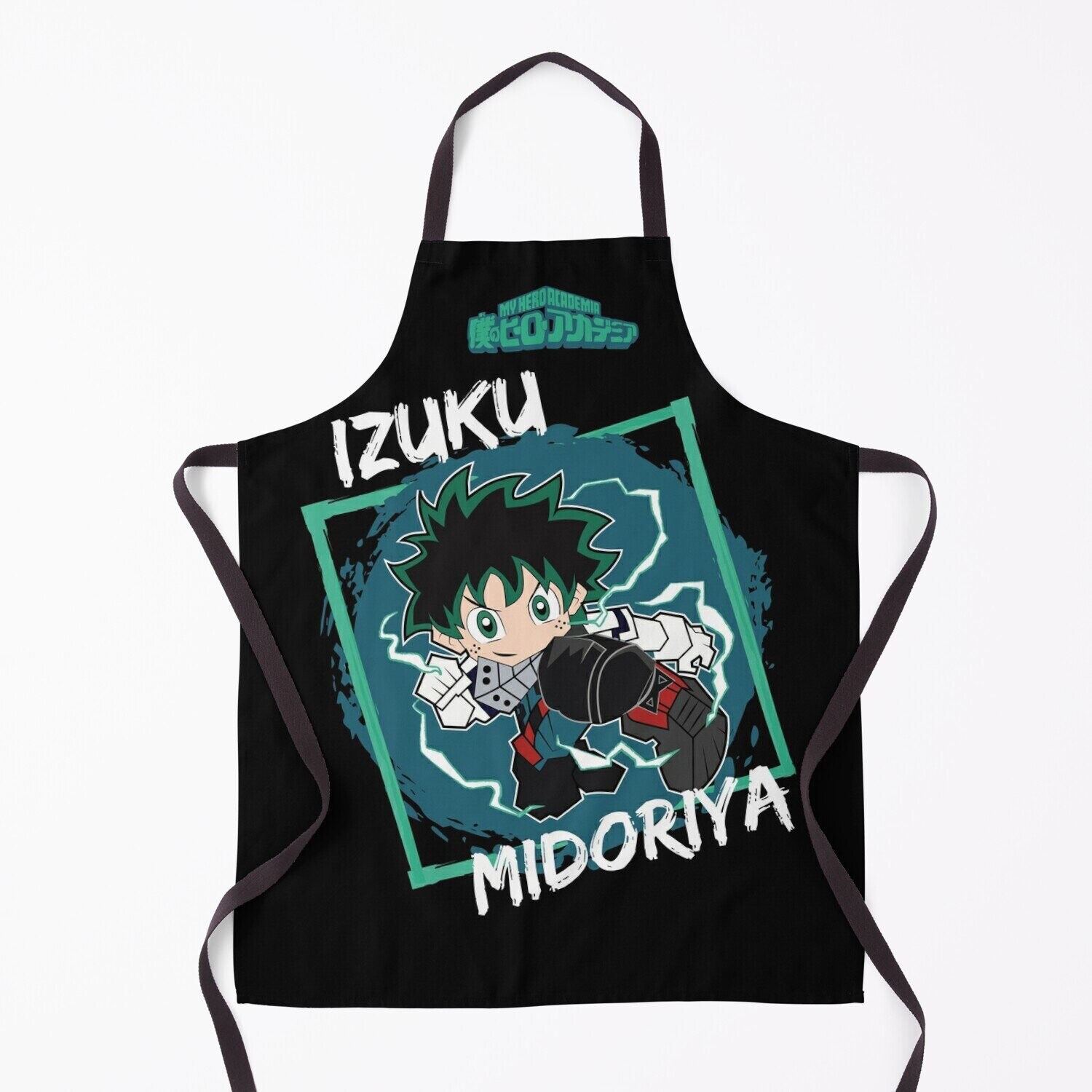MY HERO ACADEMIA (BNHA): IZUKU MIDORIYA CHIBI Grill Aprons for Kitchen ...