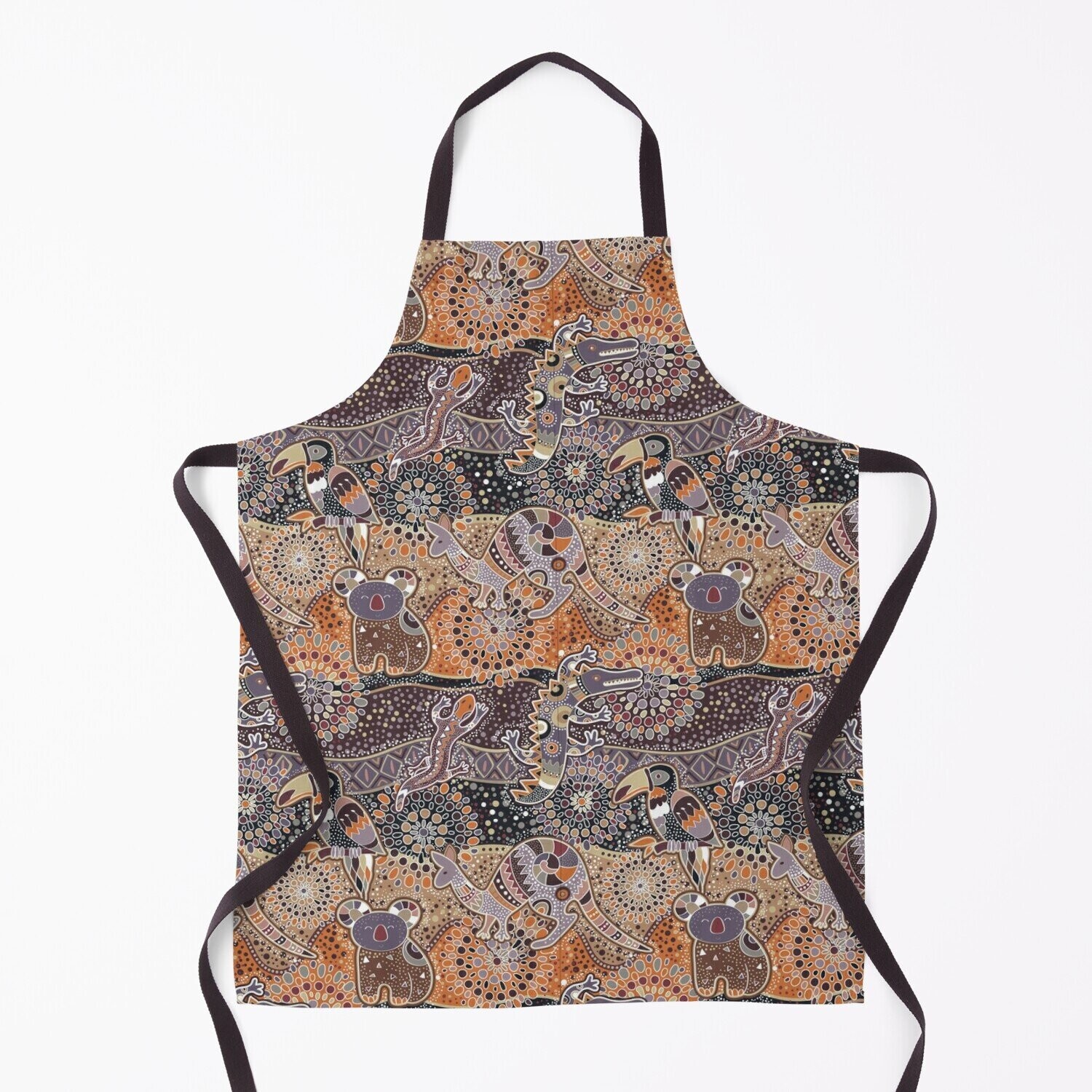 Australian native aboriginal art Grill Aprons for Kitchen BBQ Chef on OnBuy