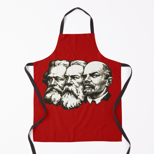 Marx, Engels and Lenin Grill Aprons for Kitchen BBQ Chef on OnBuy