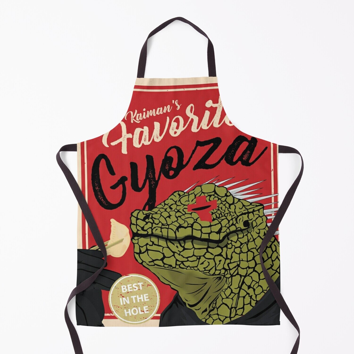 Dorohedoro anime Kaiman eating Gyoza Grill Aprons for Kitchen BBQ Chef ...