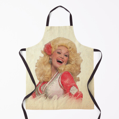 Dolly Parton - Watercolor Grill Aprons for Kitchen BBQ Chef on OnBuy