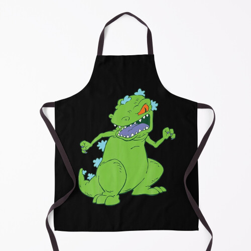 Funny Rugrats Reptar Roar Grill Aprons for Kitchen BBQ Chef on OnBuy