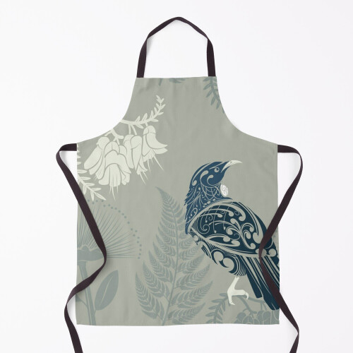 New Zealand Native Tui Bird Grill Aprons for Kitchen BBQ Chef on OnBuy