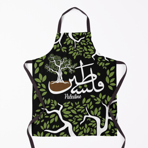 Palestine Arabic Calligraphy with Olive Tree Palestinian Icon of ...