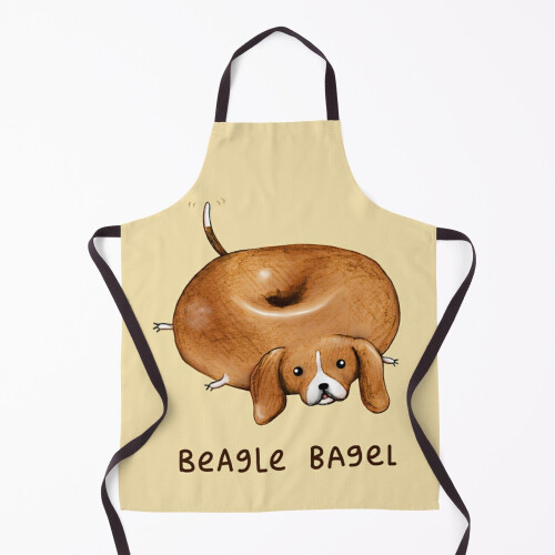 Beagle Bagel Grill Aprons for Kitchen BBQ Chef on OnBuy
