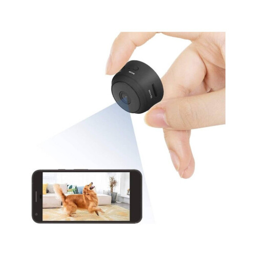 Mini Spy Camera, Full HD 4K Mini Surveillance Camera, WiFi Hidden ...