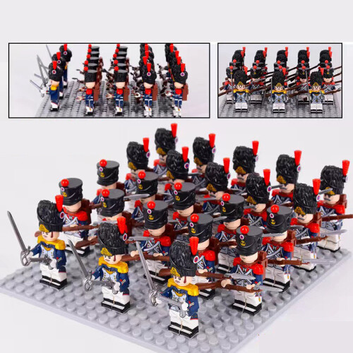 Napoleonic War RUSSlAN Armoured Military Infantry Soldier Building ...