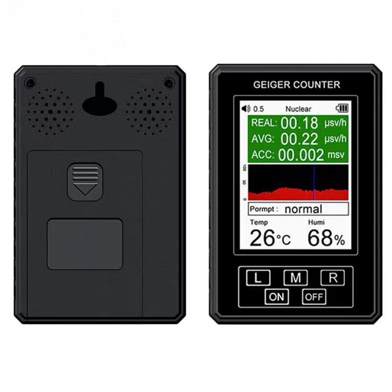 BR-9B XR1 Pro Nuclear Radiation Detector Color Display Screen Geiger ...