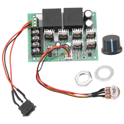 40A DC Motor Controller DC 10-50V Motor Speed Control Reversible PWM ...