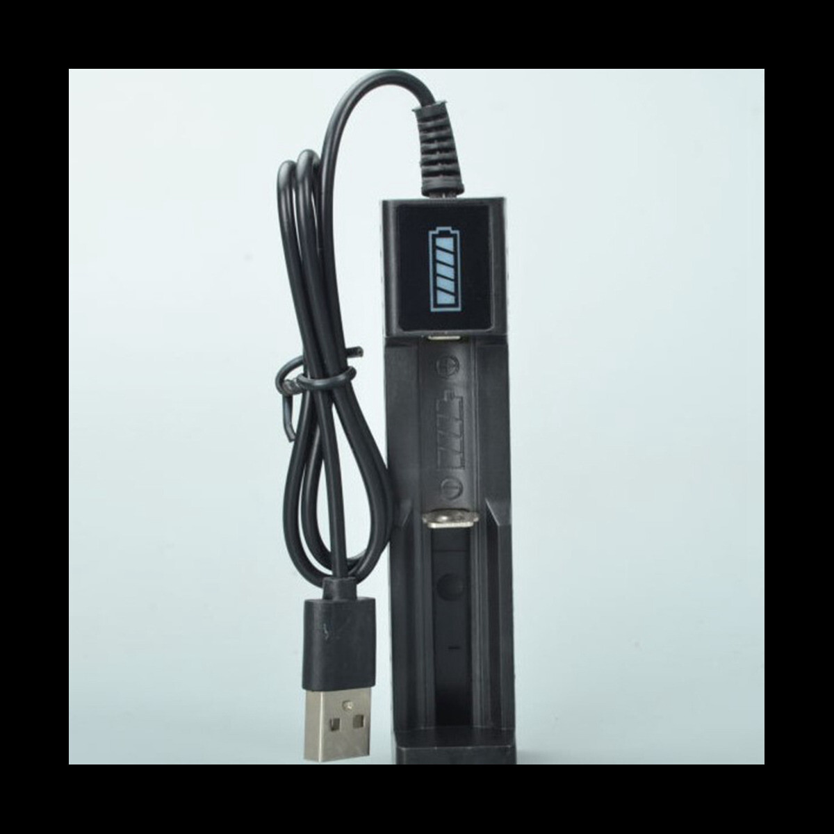 Battery Charger USB 1 Slot Universal Quick Charging Rechargeable ...