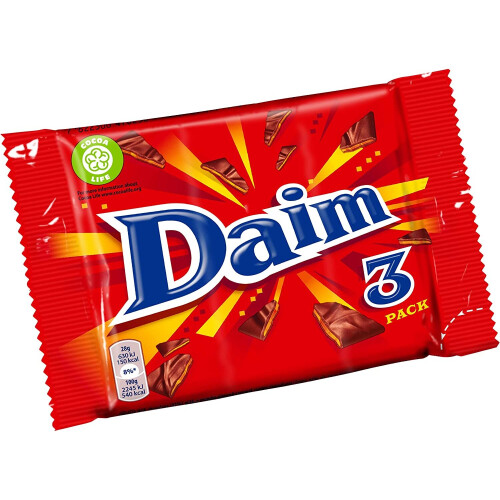 Daim Chocolate Bars 28g 3 Pack (Box of 24) on OnBuy