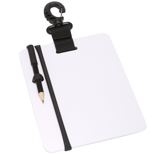 Dive Underwater Writing Diving Wordpad Gear Board With Swivel Clip And ...
