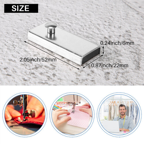2Pcs Magnetic Seam Guide Sewing Machine Seam Gauge Sewing Gauge ...