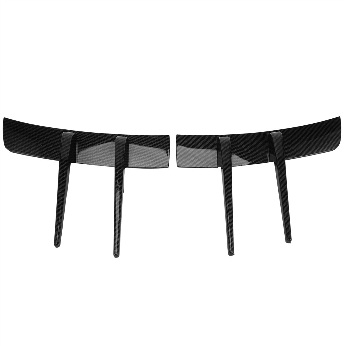 Car Carbon Fiber Front Bumper Spoiler Flank Wind Knife for a Class A180 ...