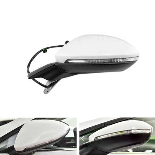 Car Electric Folding Rearview Mirror Assembly Heating Mirror with Light ...