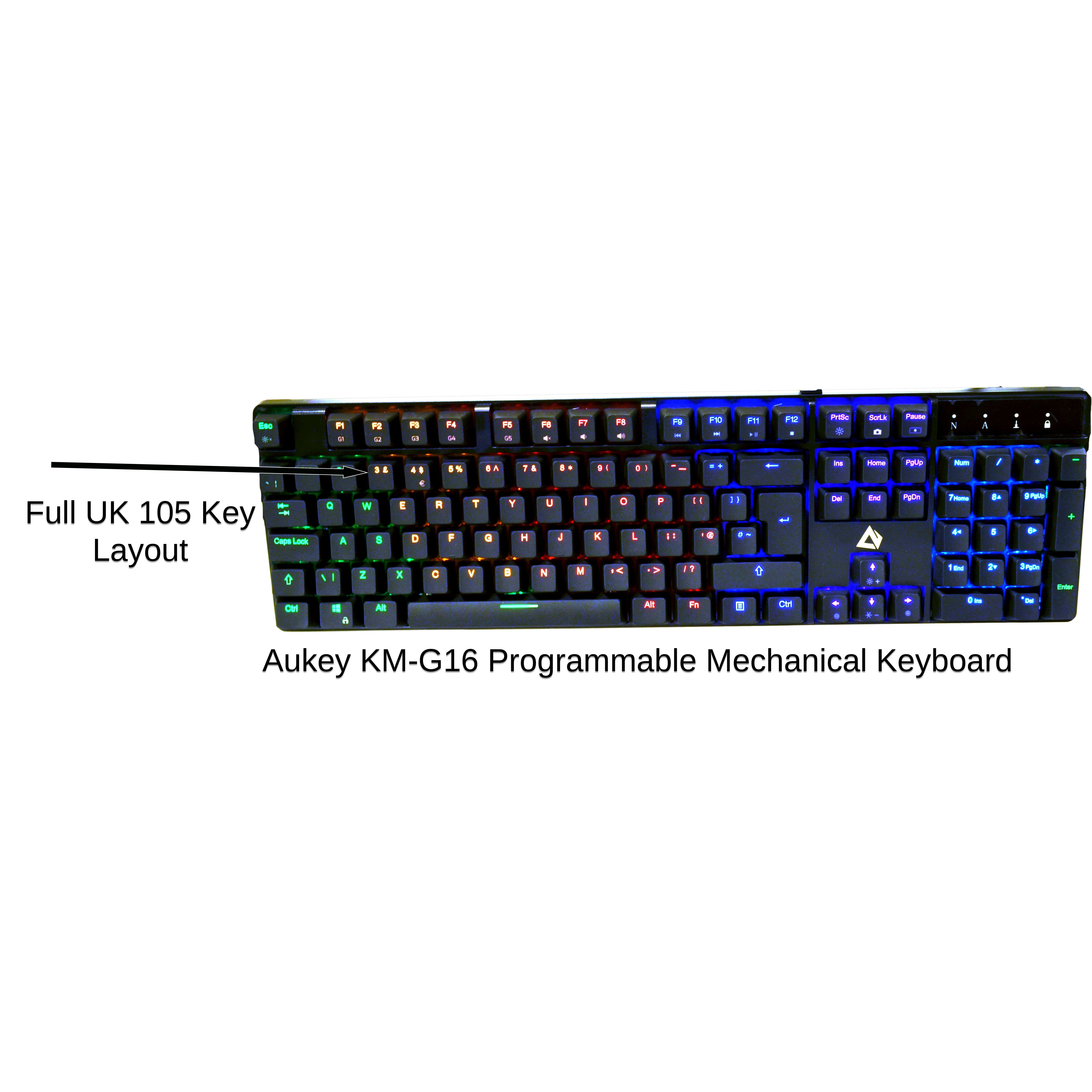 Aukey Mechanical Keyboard (KM-G16) on OnBuy